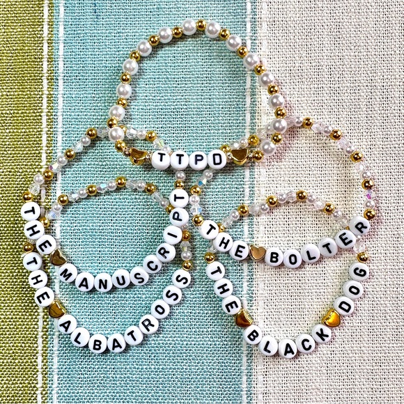 Taylor Swift | Jewelry | Set Of 5taylor Swift The Tortured Poets ...